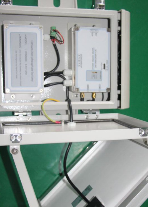 Connecting Earth Fault Indicator For Overhead Line Red Flag Moving ...